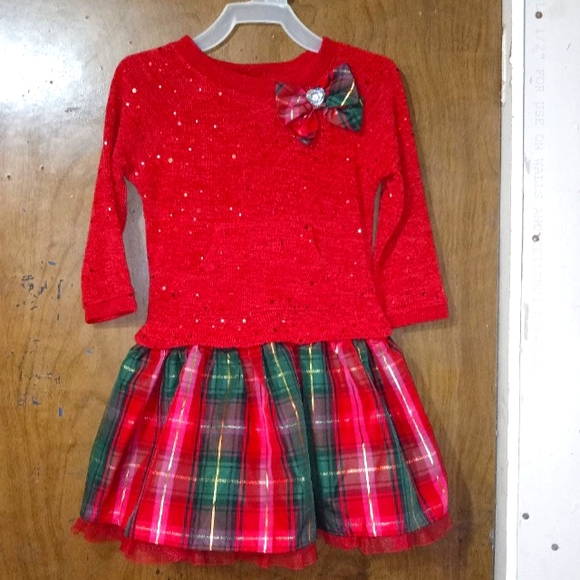 Youngland | Dresses | Toddler 4t Red Christmas Dress | Poshmark